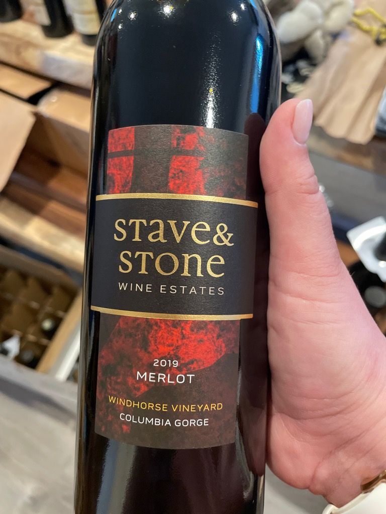 2020 Stave & Stone Merlot Volcano Ridge Vineyard, USA, Oregon, Columbia ...
