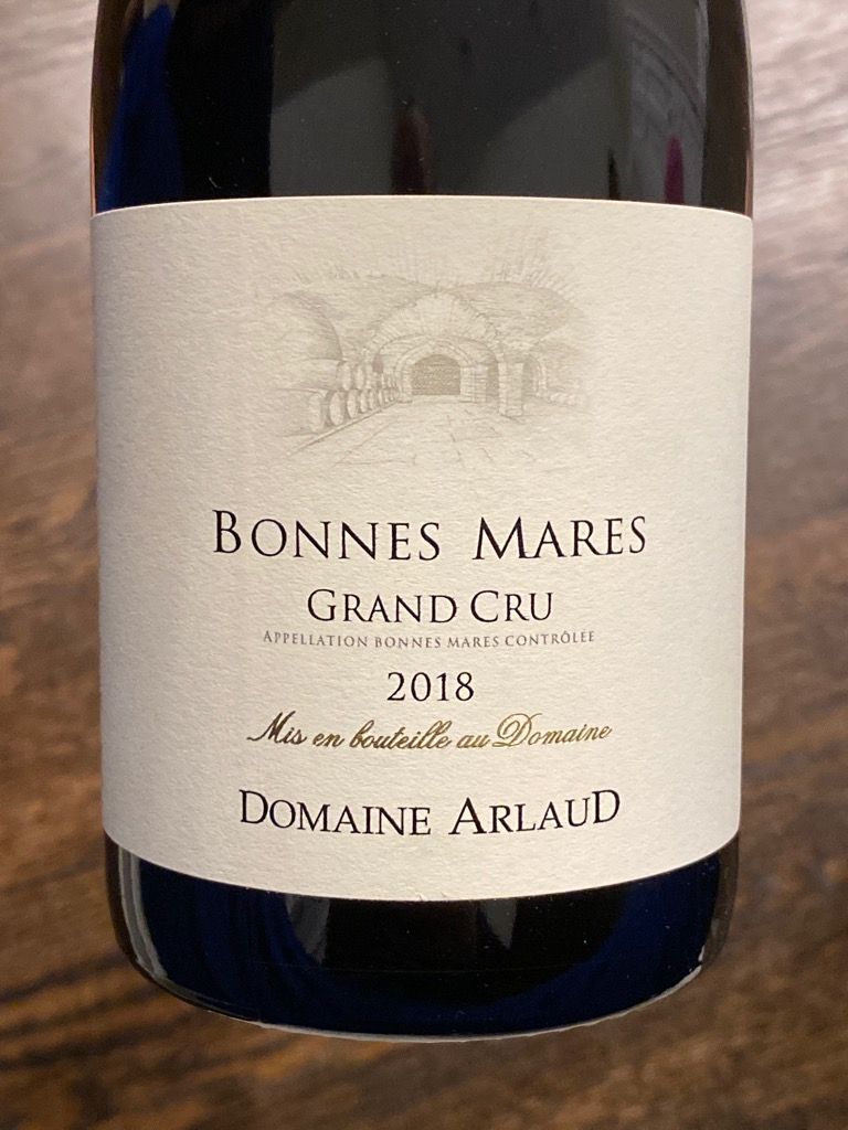 2018 Domaine Arlaud Bonnes Mares, France, Burgundy, Côte de Nuits ...
