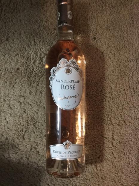 2017 Vanderpump Côtes de Provence Rosé, France, Provence, Côtes de ...