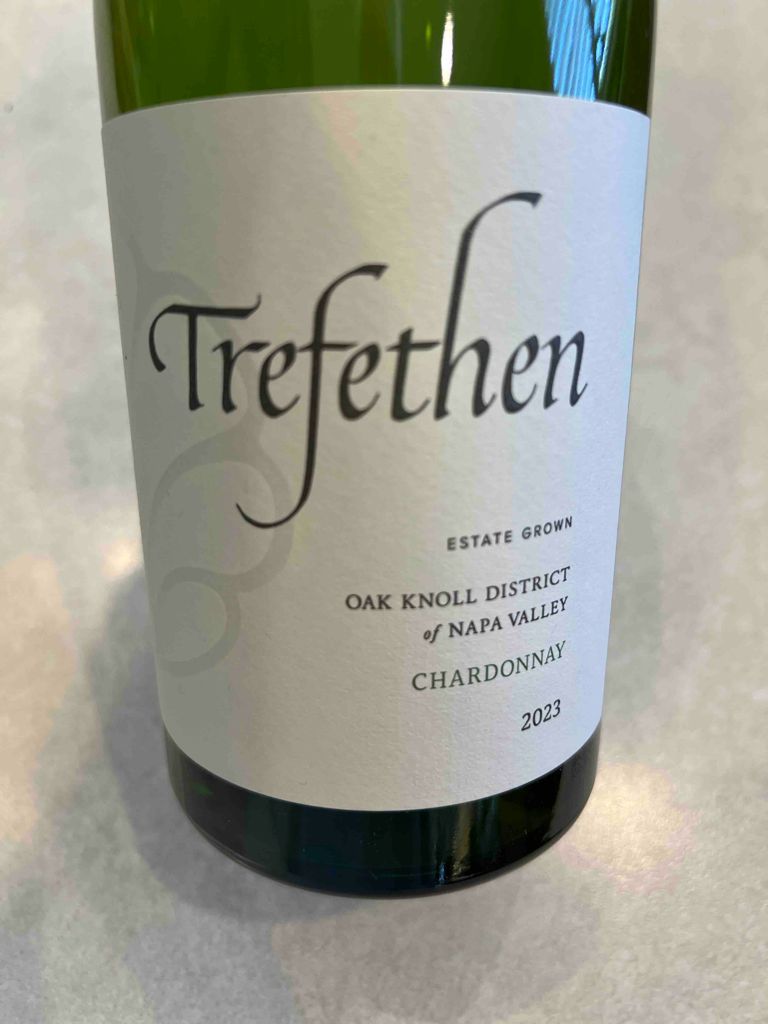 2023 Trefethen Chardonnay, USA, California, Napa Valley, Oak Knoll ...