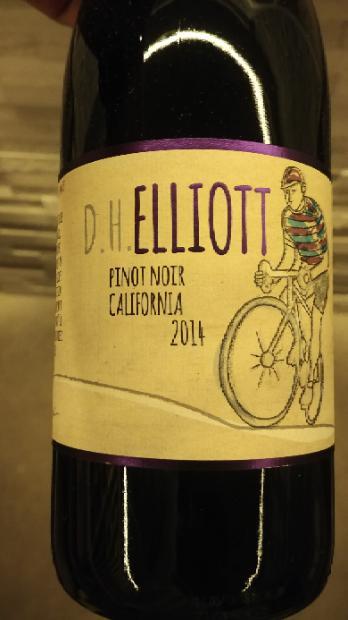 2014 D.H. Elliott Pinot Noir, USA, California - CellarTracker