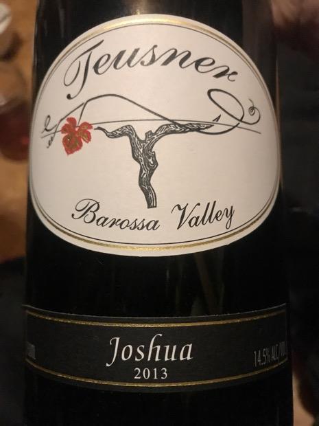 2013 Teusner Joshua, Australia, South Australia, Barossa, Barossa ...