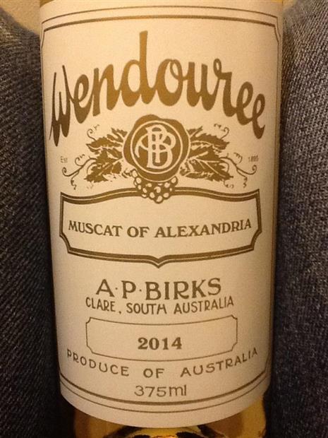 2014 Wendouree Muscat of Alexandria, Australia, South Australia, Mount ...