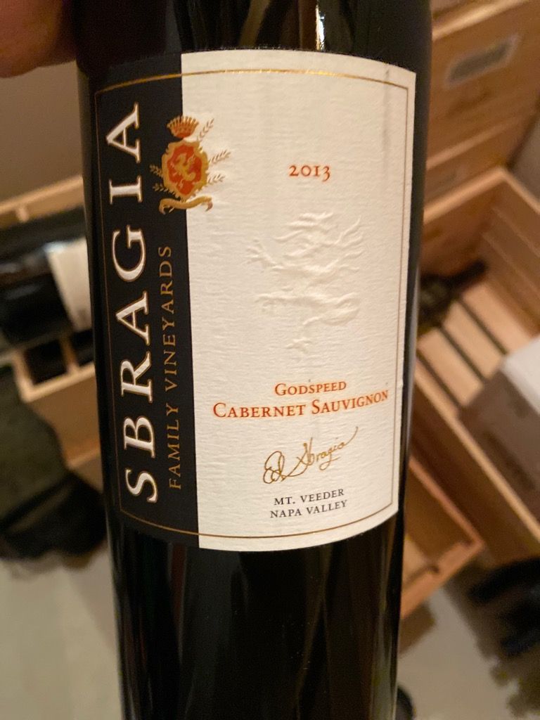 2016 Sbragia Family Cabernet Sauvignon Wall Vineyard, USA, California ...