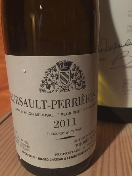 2011 Domaine Matrot Meursault 1er Cru Les Perrières, France, Burgundy ...