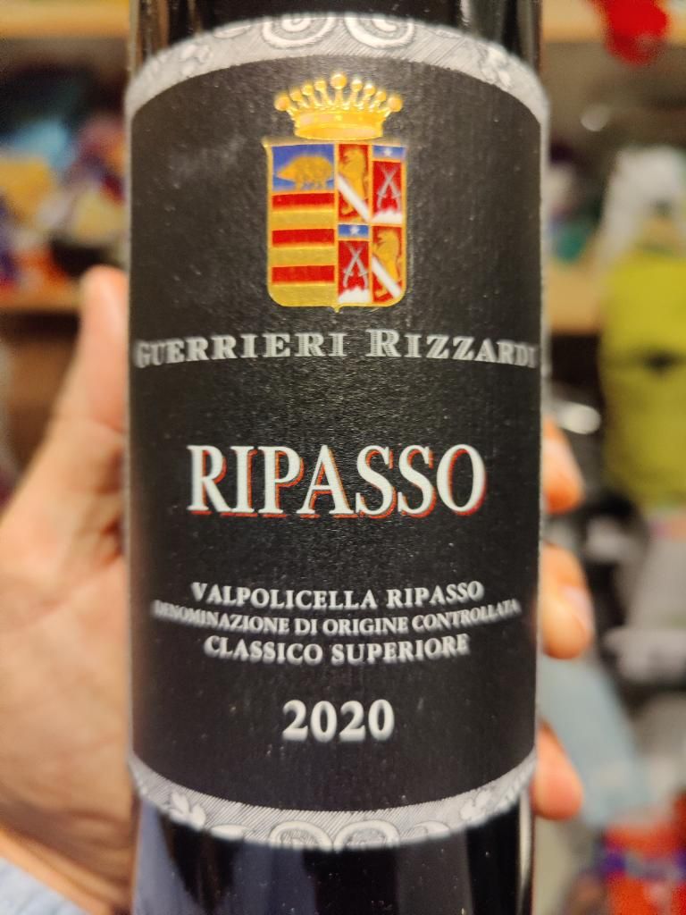 2020 Guerrieri Rizzardi Ripasso della Valpolicella Classico Superiore ...
