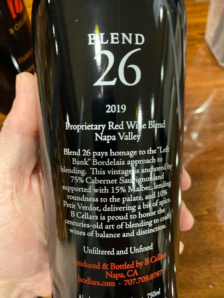 2021 Fe Wines 26 Proprietary Red, USA, California, Napa Valley, Spring ...
