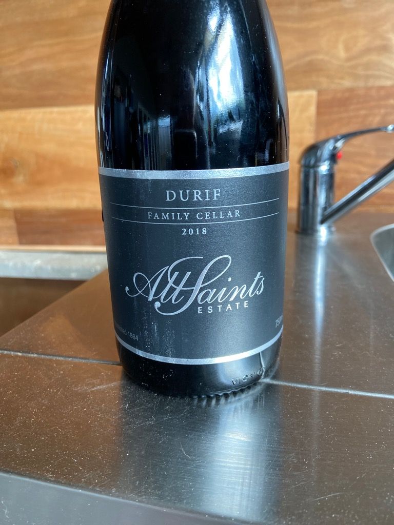 2018 All Saints Estate Durif Family Cellar, Australia, Victoria, North ...