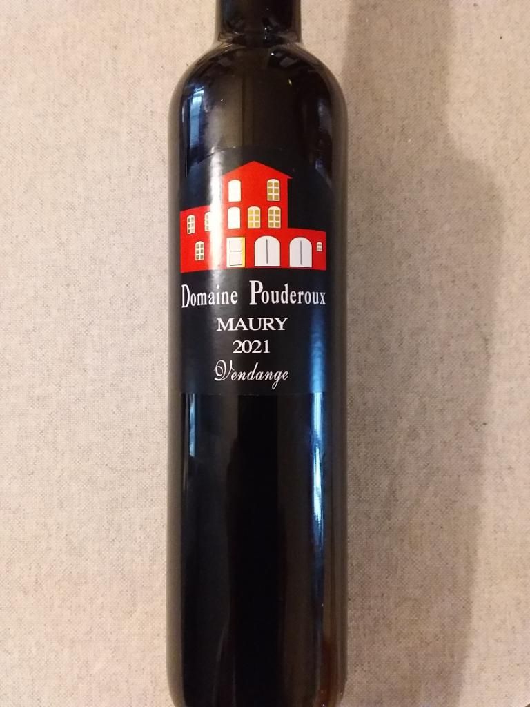 2021 Domaine Pouderoux Maury Vendange Mise Tardive, France, Languedoc ...
