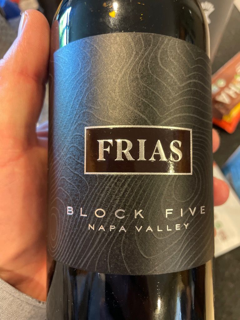 2020 Frias Family Vineyard Cabernet Sauvignon Block 5 Oakville, USA ...
