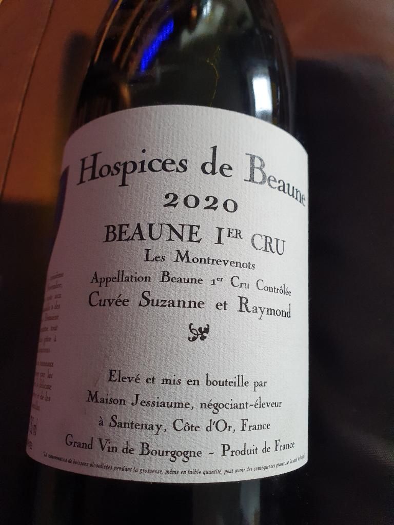 2020 Hospices de Beaune Beaune 1er Cru Grèves Cuvée Pierre Floquet ...