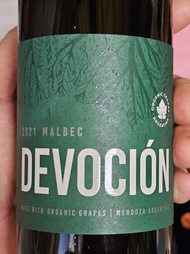 2021 Grupo Avinea Malbec Devoción Agrelo Vineyard, Argentina, Mendoza ...