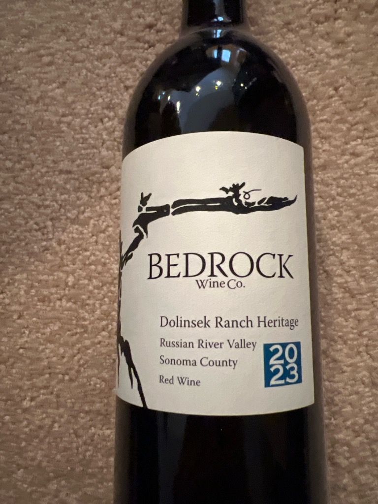 2023 Bedrock Wine Co. Heritage Wine Dolinsek Ranch, USA, California ...