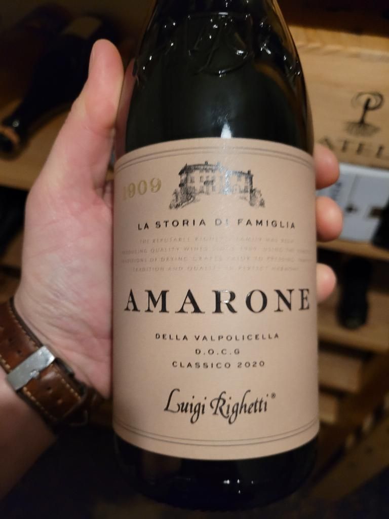 2020 Luigi Righetti Amarone della Valpolicella Classico, Italy, Veneto ...
