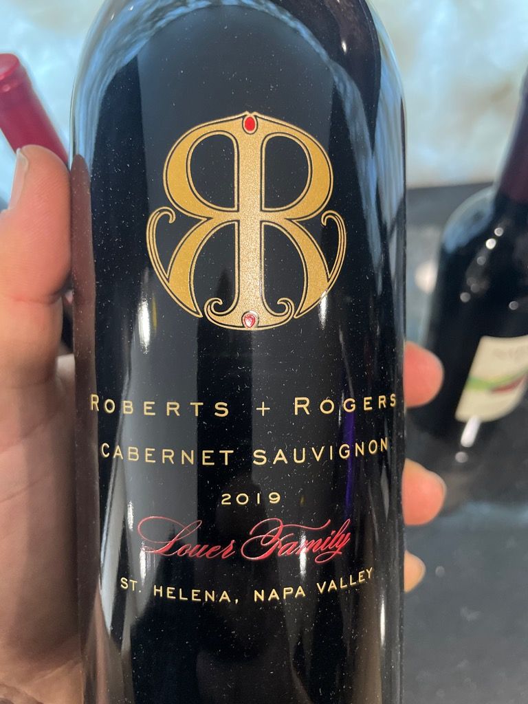 2020 Roberts + Rogers Cabernet Sauvignon Louer Family St. Helena, USA ...