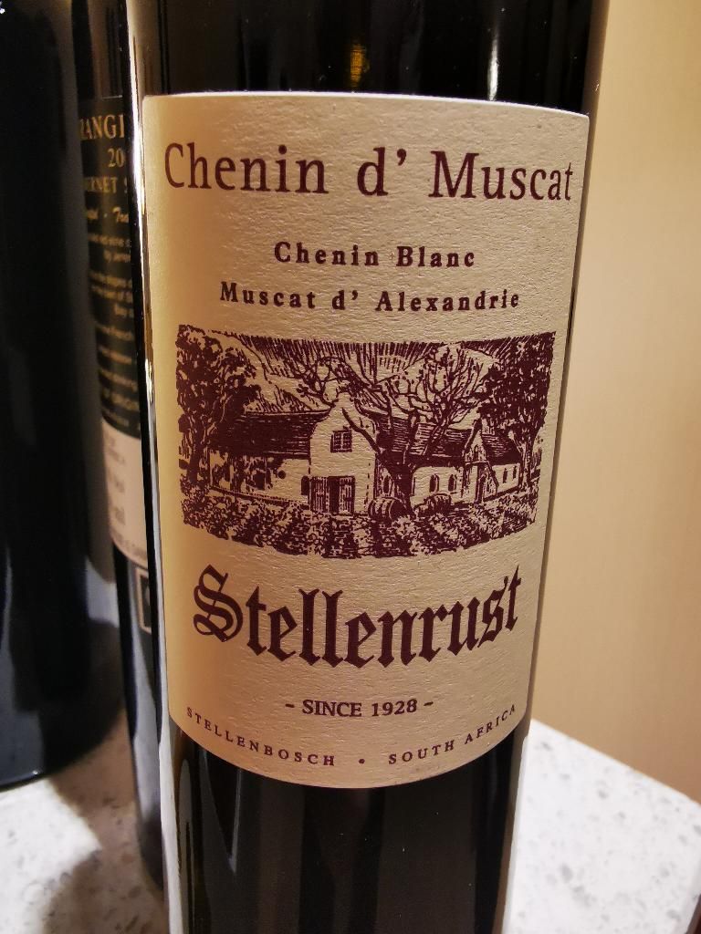 2016 Stellenrust Chenin Blanc Chenin d'Muscat Noble Late Harvest, South ...