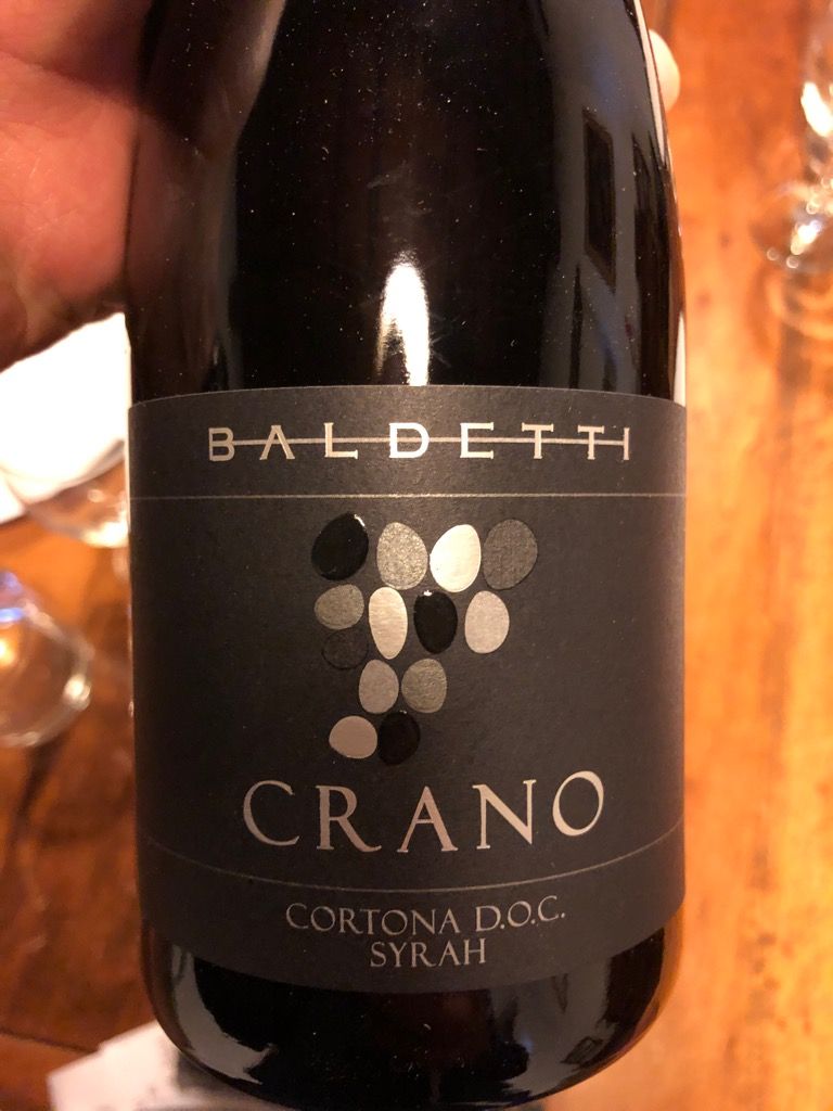 2015 Baldetti Syrah Cortona Crano, Italy, Tuscany, Cortona - CellarTracker