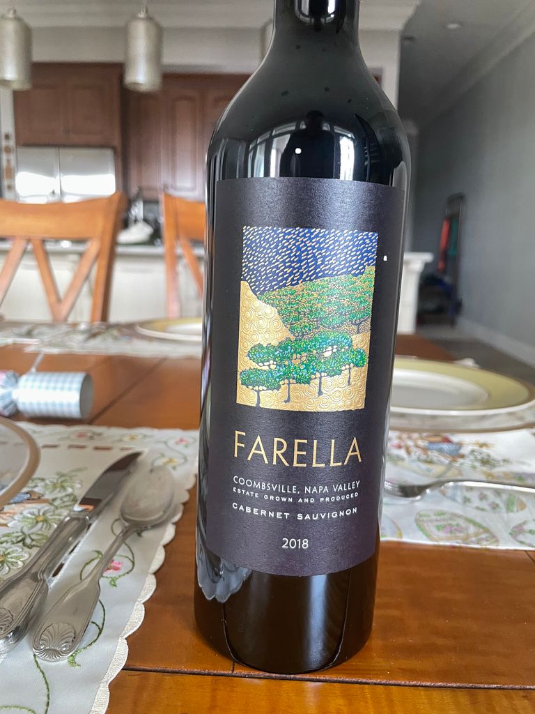 2019 Farella Vineyards Cabernet Sauvignon, USA, California, Napa Valley ...