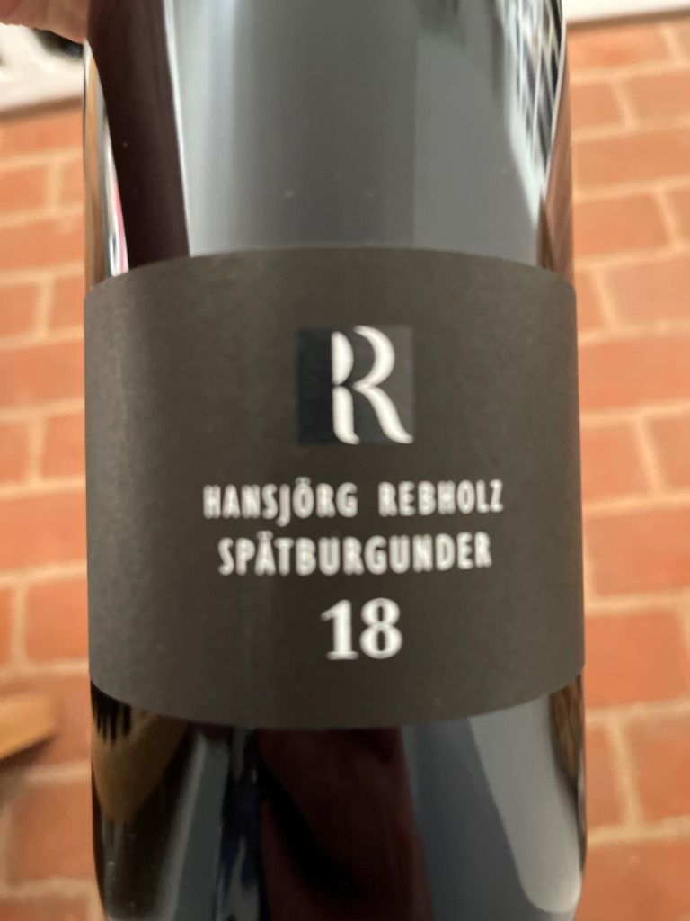 2020 Weingut Ökonomierat Rebholz Spätburgunder Trocken "R", Germany ...
