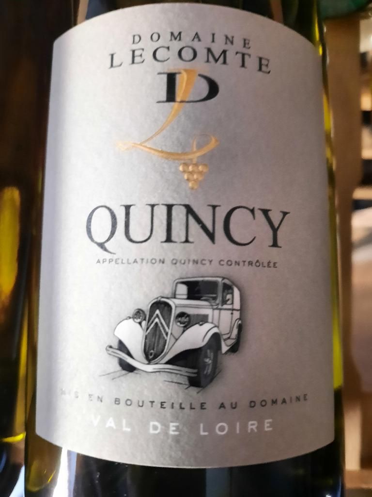 2021 Domaine Lecomte Quincy, France, Loire Valley, Upper Loire, Quincy ...