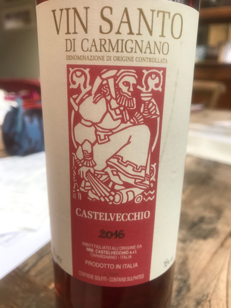 2016 Castelvecchio Vin Santo di Carmignano, Italy, Tuscany, Vin Santo ...