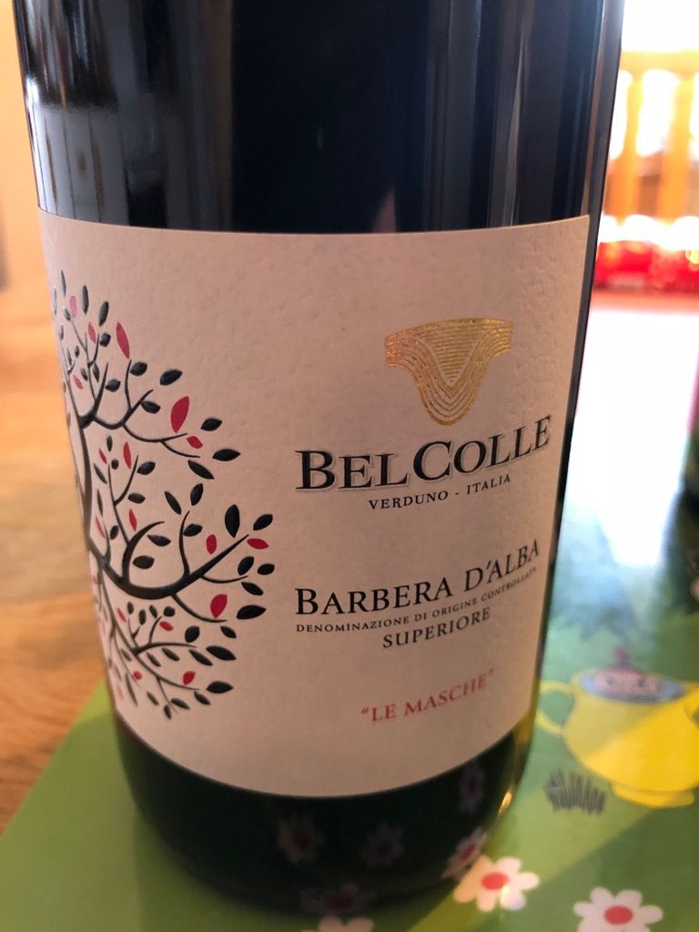 2018 Bel Colle Barbera d'Alba Superiore Le Masche, Italy, Piedmont ...