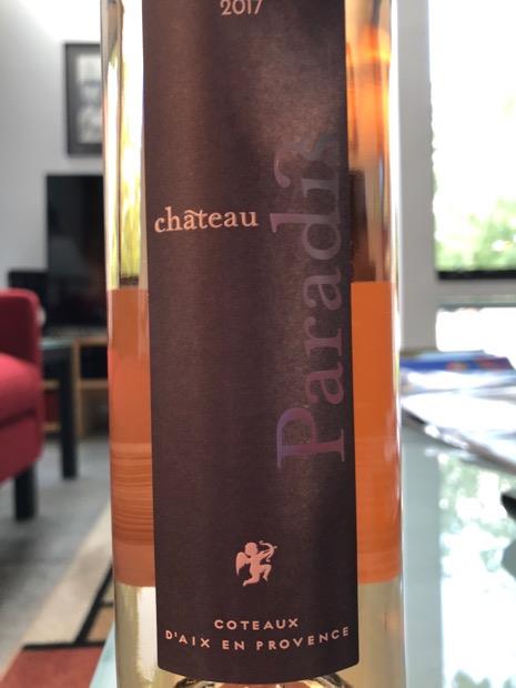 2017 Château Paradis Coteaux d'Aix-en-Provence Blanc, France, Provence ...