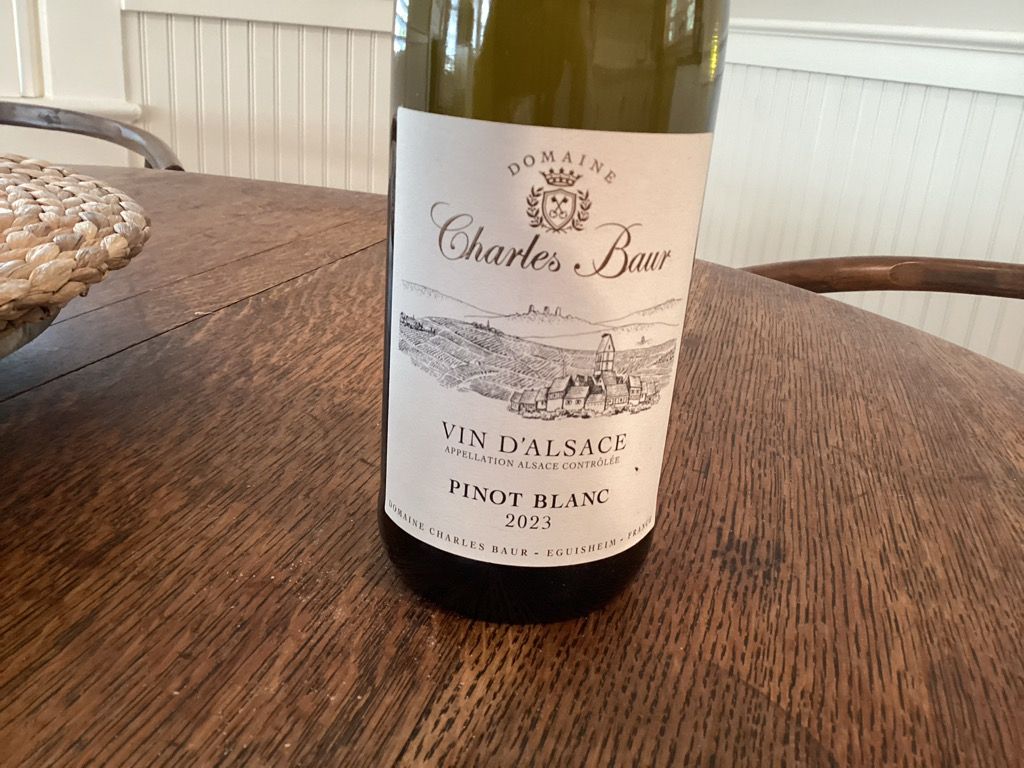 2023 Charles Baur Pinot Blanc, France, Alsace - CellarTracker