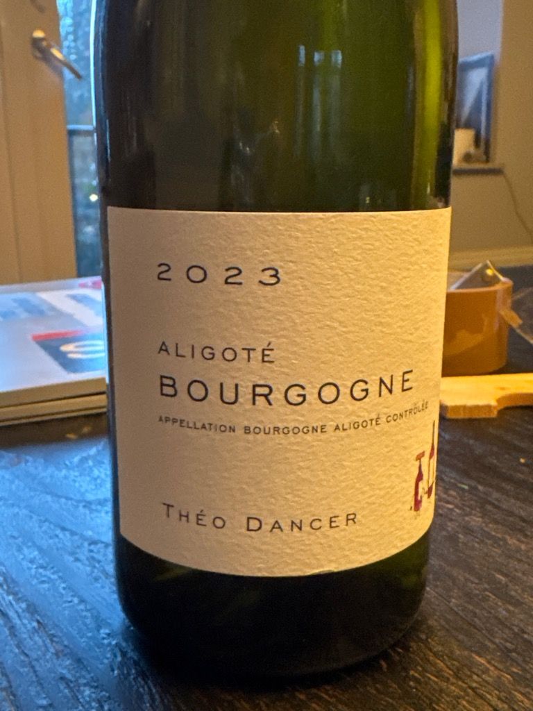 2023 Théo Dancer Bourgogne-Aligoté, France, Burgundy, Bourgogne-Aligoté ...