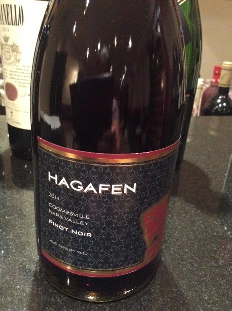 2019 Hagafen Pinot Noir Prix Reserve Coombsville, USA, California, Napa ...