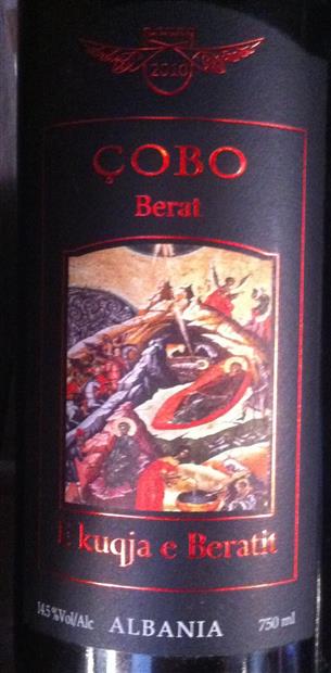2019 Cobo Winery E kuqja e Beratit Berat, Albania, Berat - CellarTracker