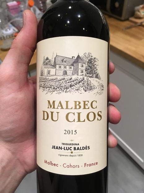 2015 Clos Triguedina Cahors Malbec du Clos, France, Southwest France ...