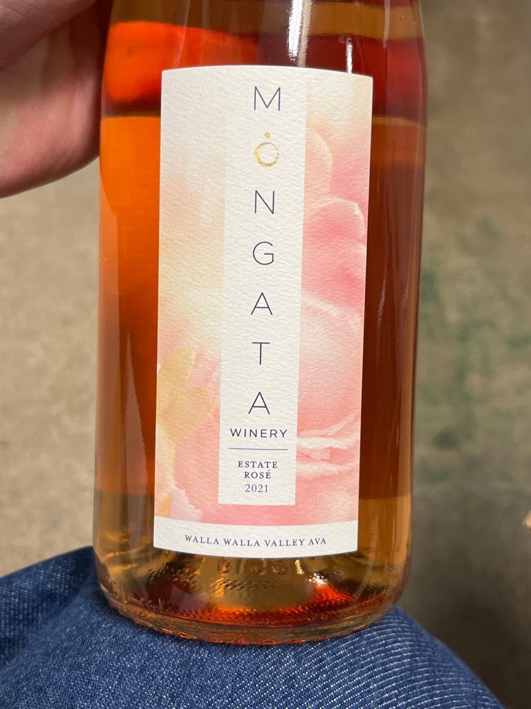 2021 Mongata Winery Syrah Rosé Resurgent Vineyard, USA, Washington ...