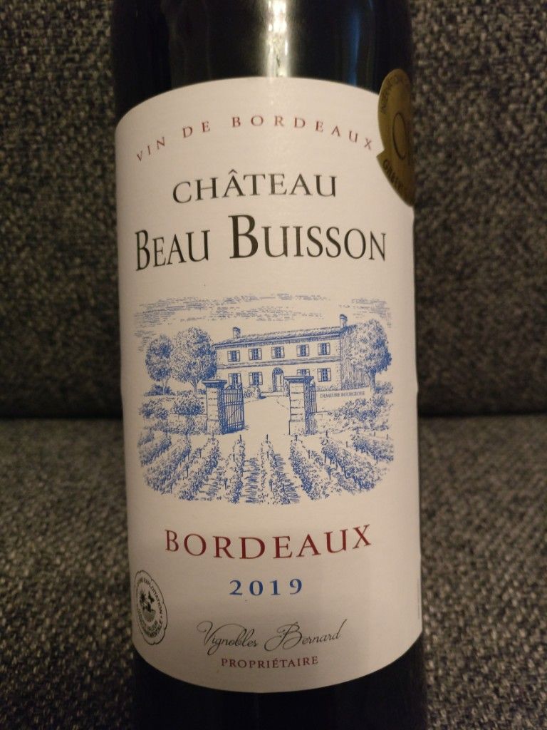 2019 Château Beau Buisson Vignobles Bernard, France, Bordeaux ...