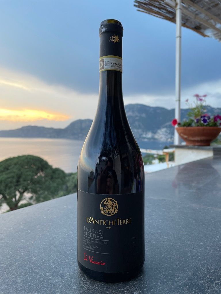 2000 D'Antiche Terre Taurasi Riserva Il Vicario, Italy, Campania ...