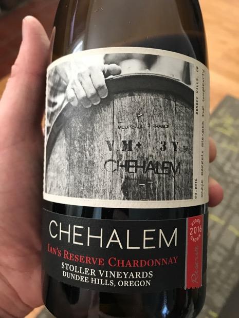2020 Chehalem Chardonnay Ian's Reserve Stoller Vineyard, USA, Oregon ...