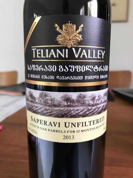 2013 Teliani Valley Saperavi, Georgia, Kakheti - CellarTracker