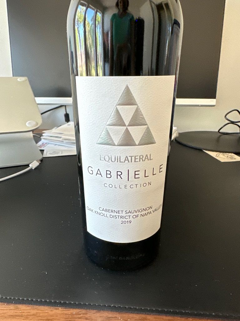 2019 Gabrielle Collection Cabernet Sauvignon Equilateral, USA ...