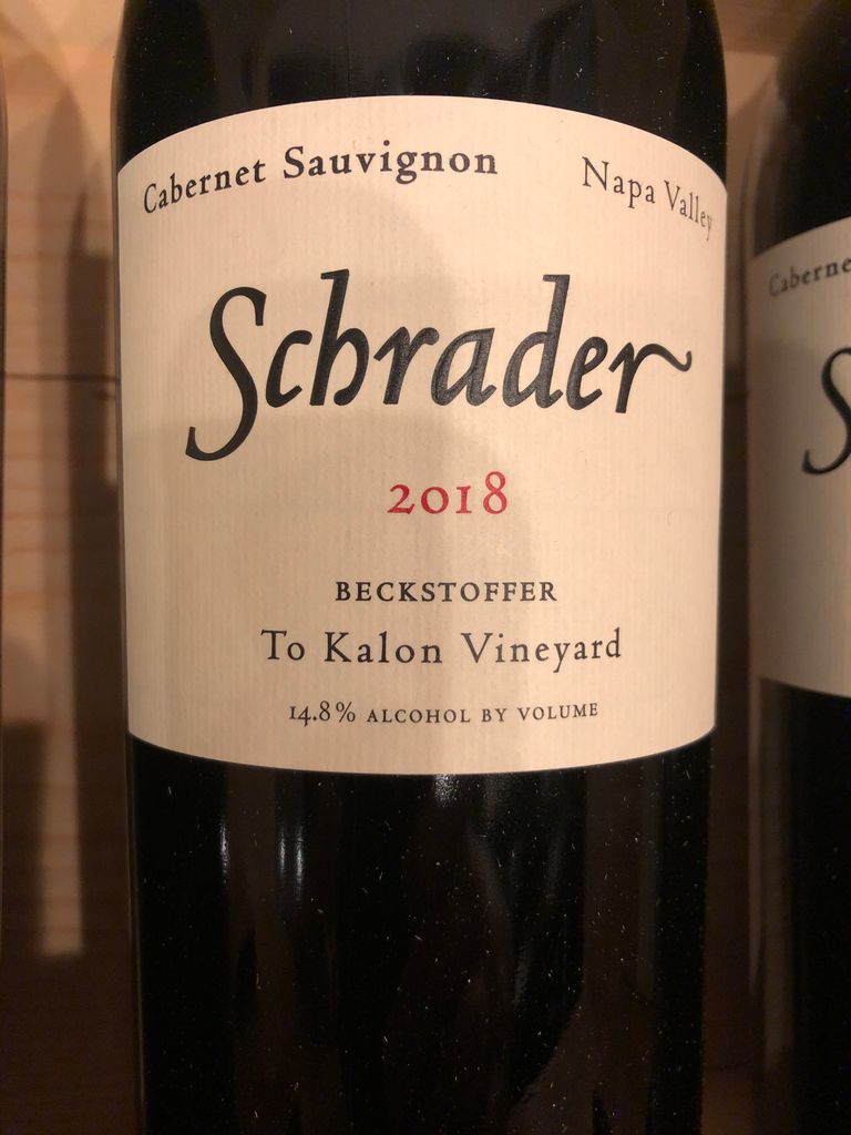2015 Schrader Cellars Cabernet Sauvignon, USA, California, Napa Valley ...