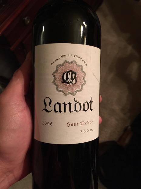 2006 Château Caronne Ste. Gemme Réserve Landot, France, Bordeaux, Médoc ...