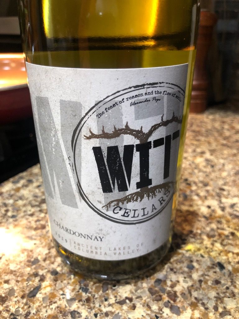 2019 Wit Cellars Chardonnay, USA, Washington, Columbia Valley, Ancient ...