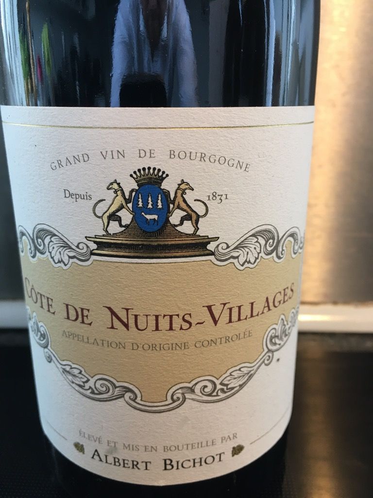 2017 Maison Albert Bichot Côte de Nuits Villages, France, Burgundy ...