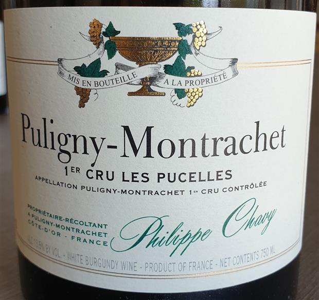 2020 Philippe Chavy Puligny-Montrachet 1er Cru Les Pucelles, France ...