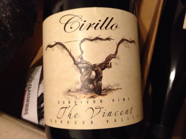 2014 Cirillo Grenache The Vincent, Australia, South Australia, Barossa ...