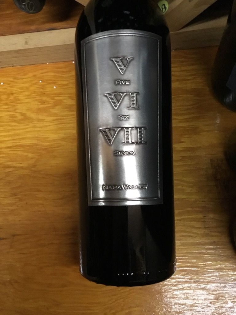 2019 Taylor Family Vineyards Five, Six, Seven, USA, California, Napa ...