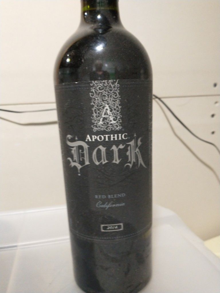 2014 Apothic Dark, USA, California - CellarTracker