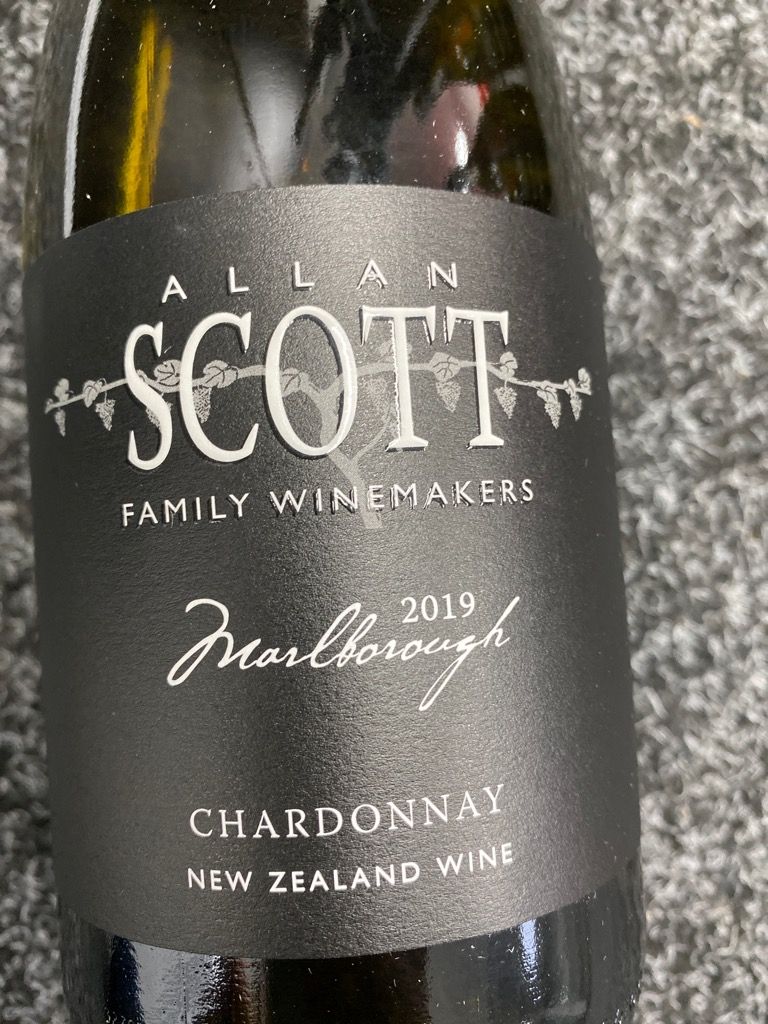 2021 Allan Scott Chardonnay, New Zealand, South Island, Marlborough ...