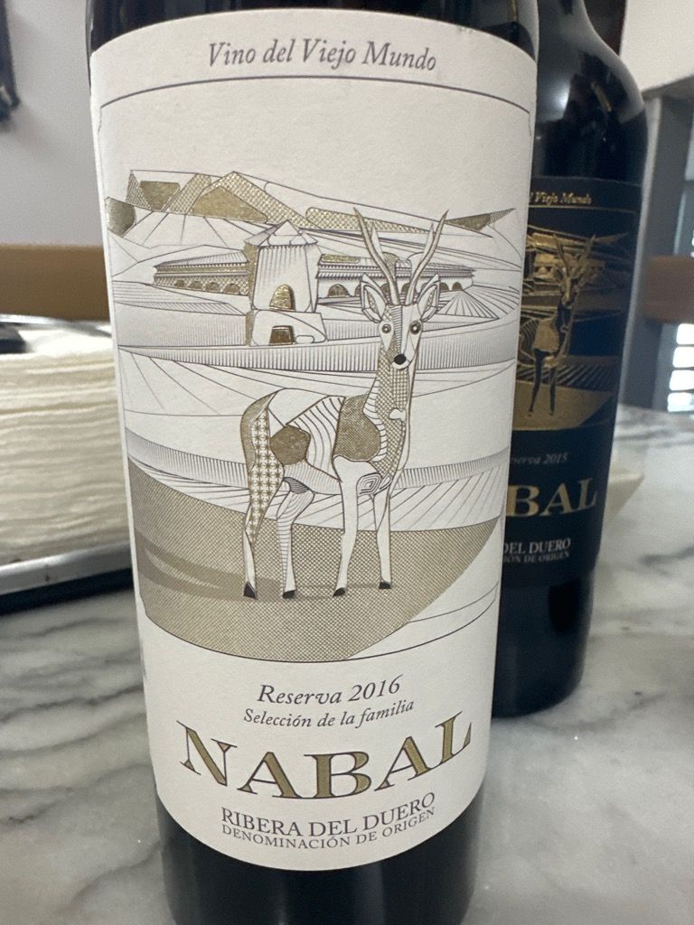 2016 Bodegas Nabal Ribera del Duero Reserva, Spain, Castilla y León ...