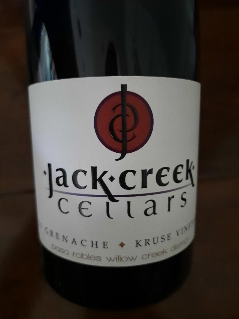 2020 Jack Creek Cellars Grenache Kruse Vineyards, USA, California ...