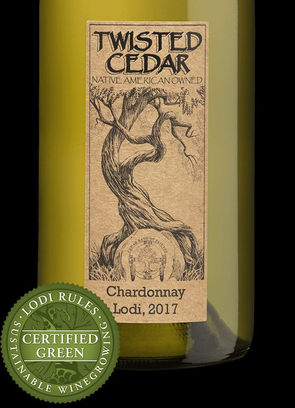 2018 Cedar Band of Paiutes Chardonnay Twisted Cedar, USA, California ...